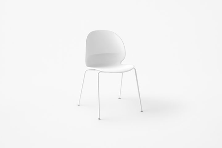 Stackable Chair Made from 100% Upcycled Plastic Created by nendo